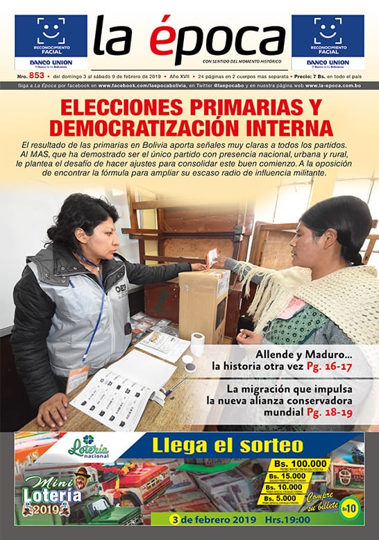 Edición impresa 853 de La Época, del domingo 3 al sábado 9 de febrero ...