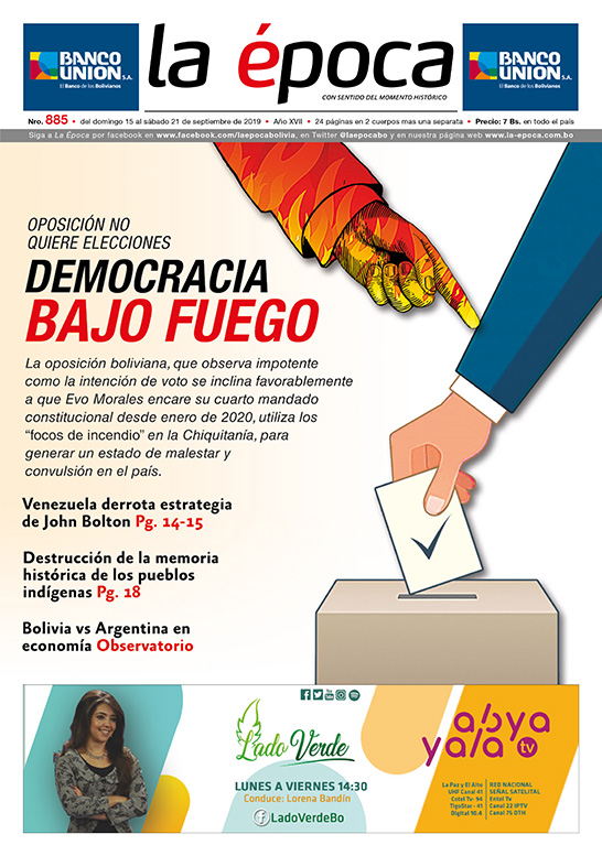 Edición impresa 885 de La Época, del domingo 15 al sábado 21 de ...