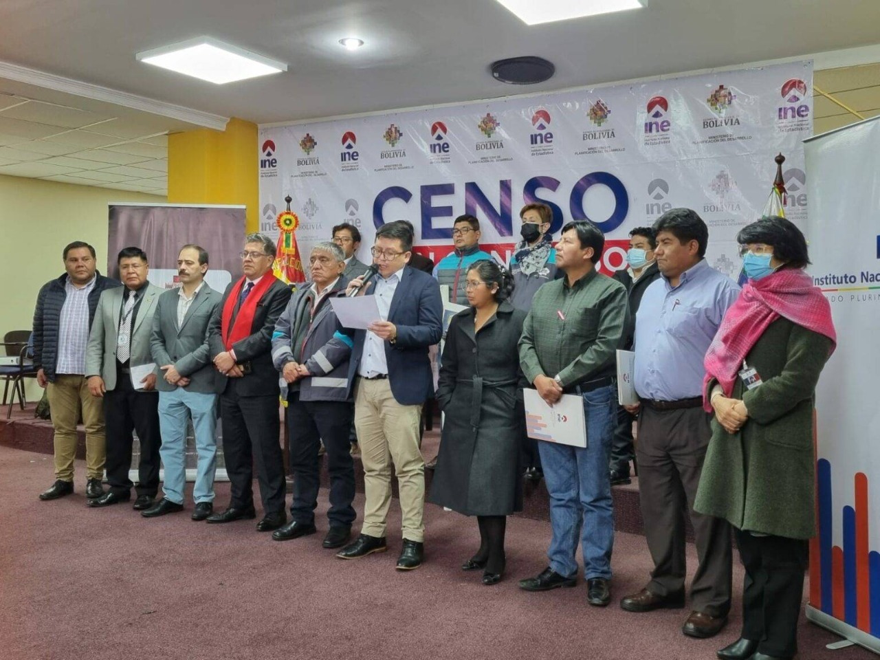 INE explicó en diez ciudades que el proceso censal es sólido ...